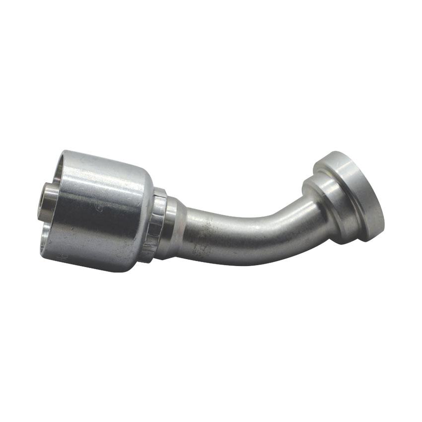 87342-PK ACOPLE BRIDA COD. 61 CODO 45° PRE-ARMADA TIPO PARKER PK R12 ...